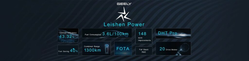 Geely Auto Group Launches “Leishen” Global Powertrain Brand - Geely Qatar